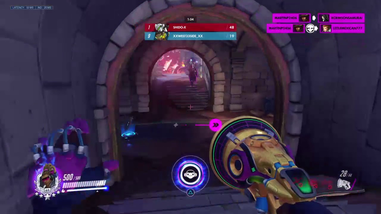 Overwatch joining random custom games Pt2 - YouTube