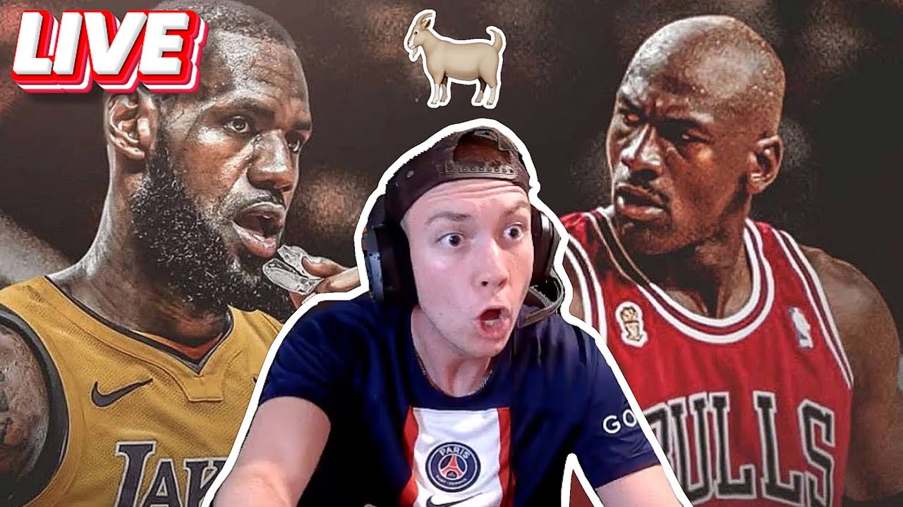 Day 9 Of Streaming Everyday Until 100k Subscribers!!! NBA Goat Debate ...