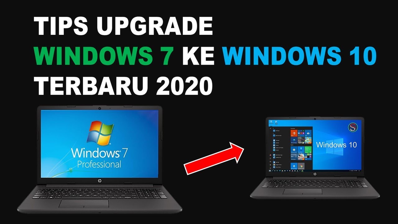 Cara Upgrade Windows 7 ke Windows 10 Terbaru , TIPS UPGRADE WINDOWS ...