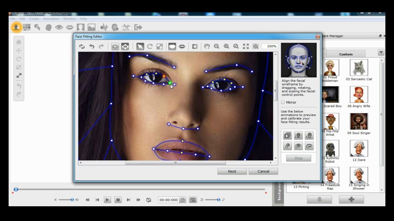 Faire parler une photo - YouTube