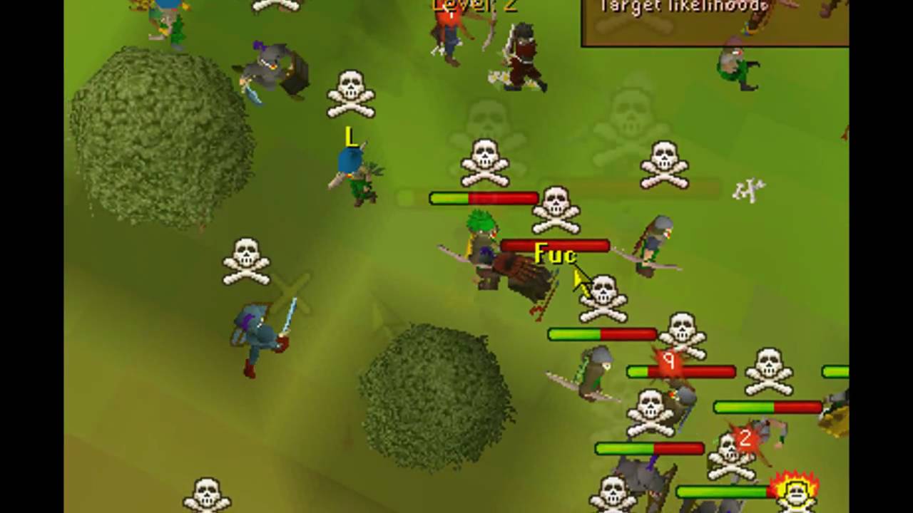 (Runescape) (APPLE IS BS) R4nge Kush F2P BH/PVP Vid 2 ! (Range 2h pure ...