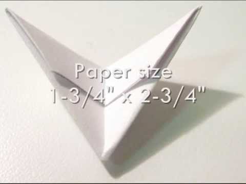 Pre-folded 3D Modular Origami Triangle Sticks - YouTube