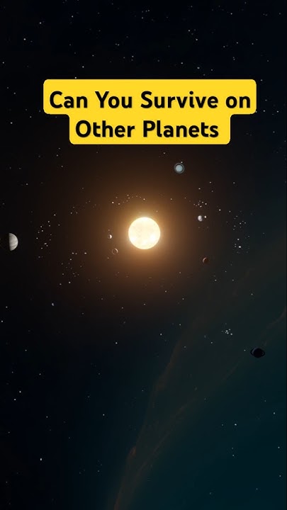How Long Can You Survive On Other Planets🌍🚀 - YouTube