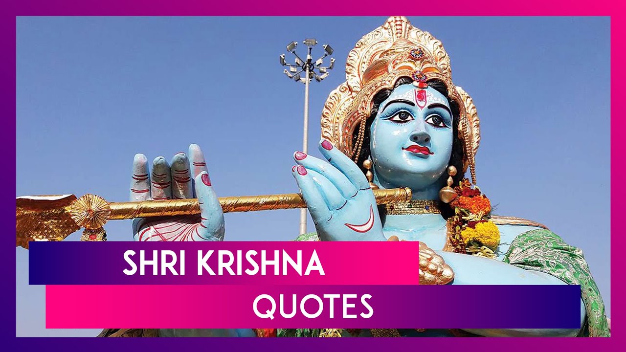Janmashtami 2021: Traditional Shri Krishna Quotes To The Mark Birth ...