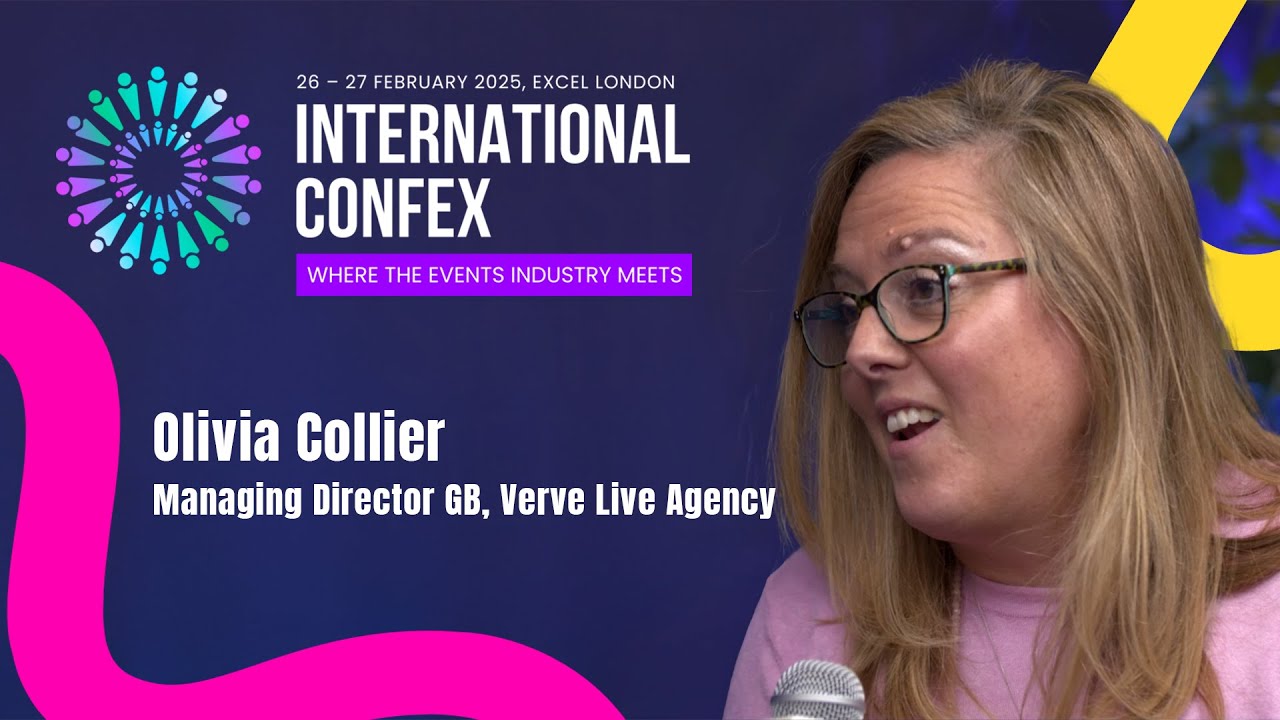 CN at International Confex 2025: Olivia Collier, Verve Live Agency - YouTube