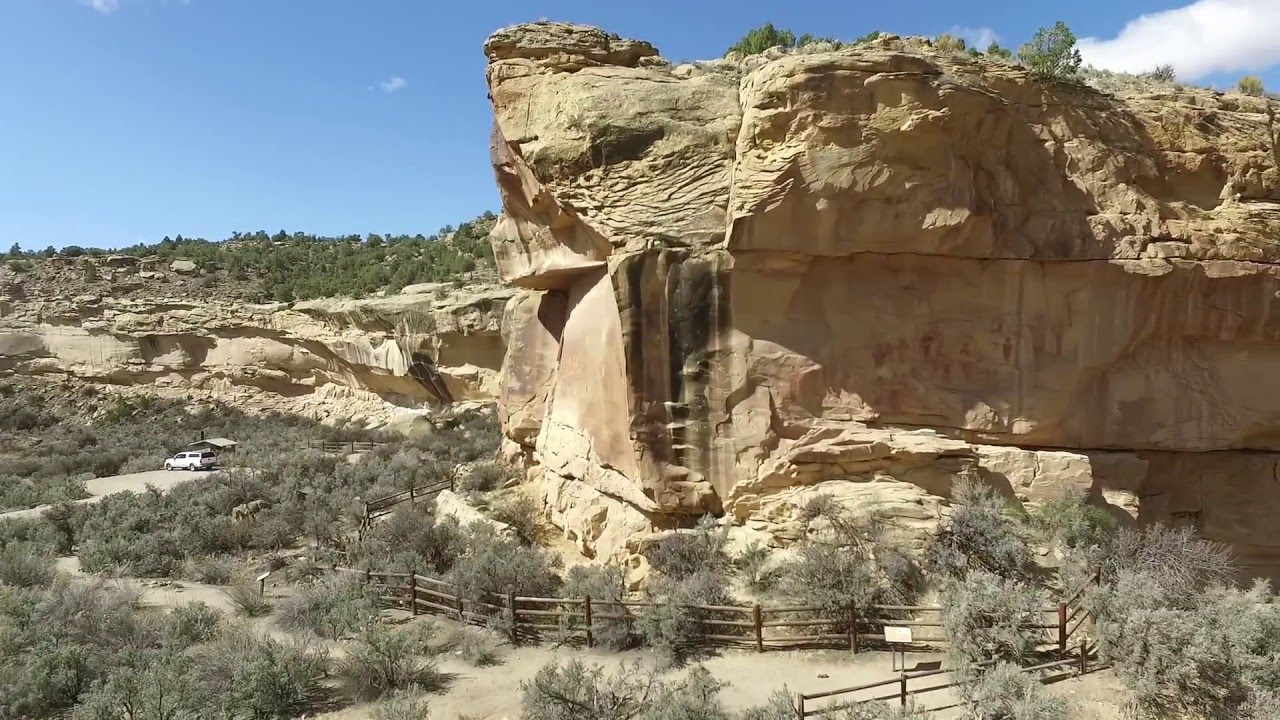 Thompson Springs Utah, Indian petroglyphs, Sego, Thompson Creek area ...