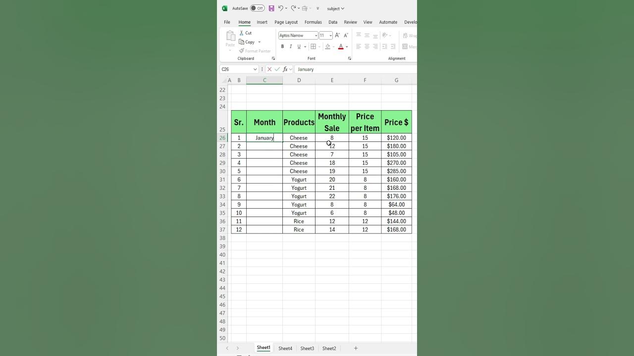 Fill Series Excel Trick: Save Time and Be More Productive - YouTube