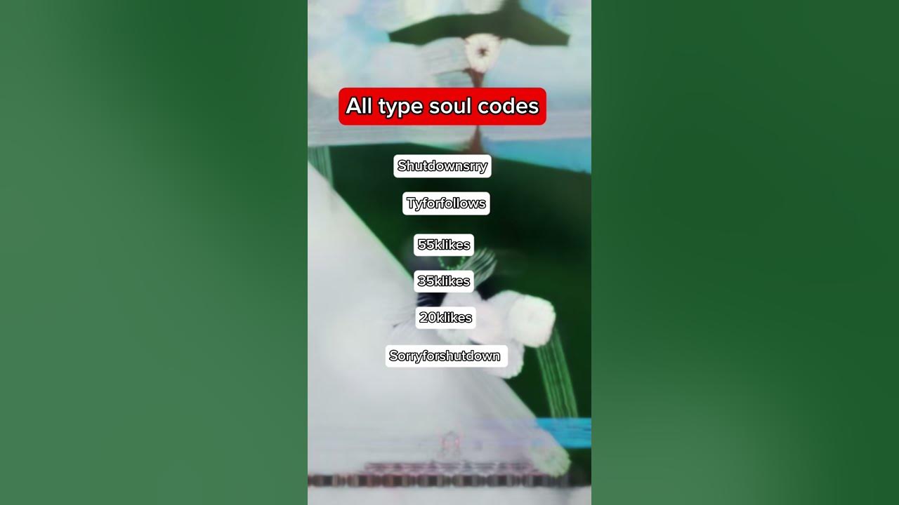 ALL WORKING TYPE SOUL CODES #bleach #typesoul #roblox #robloxbleach ...