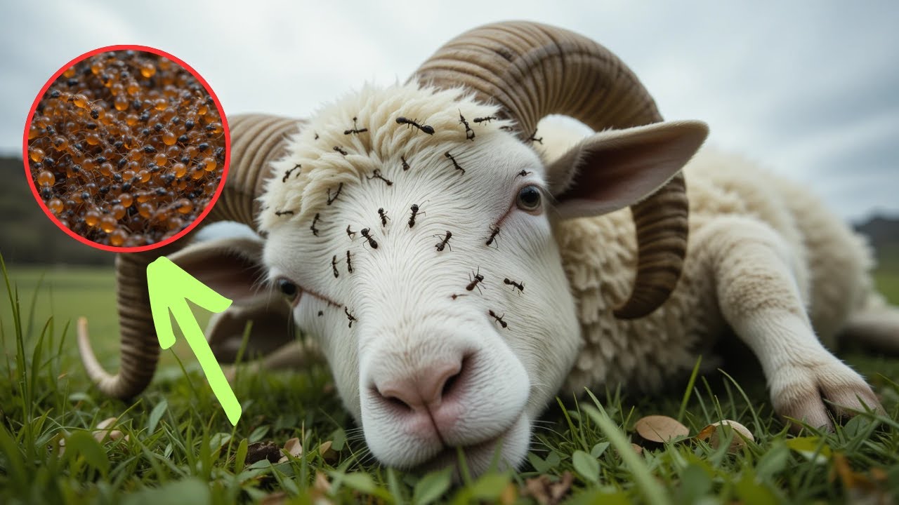 Heartwarming Rescue of a White Sheep Fights for Its Life Against a Mass ...