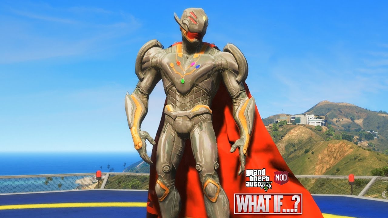 GTA 5 Ultron Mod Gameplay | GMZ STUDIO - YouTube