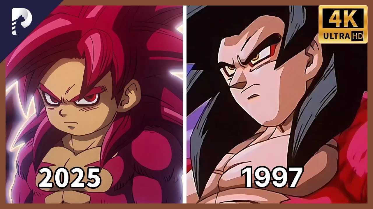 [4K] "Dragon Ball DAIMA" vs "Dragon Ball GT"! Super Saiyan 4 riappare ...