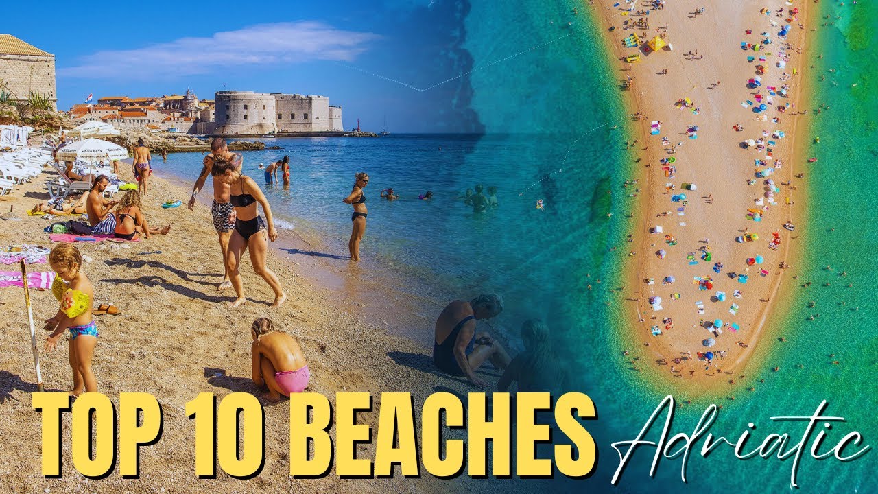 TOP 10 beaches in the Adriatic Sea, Croatia - YouTube