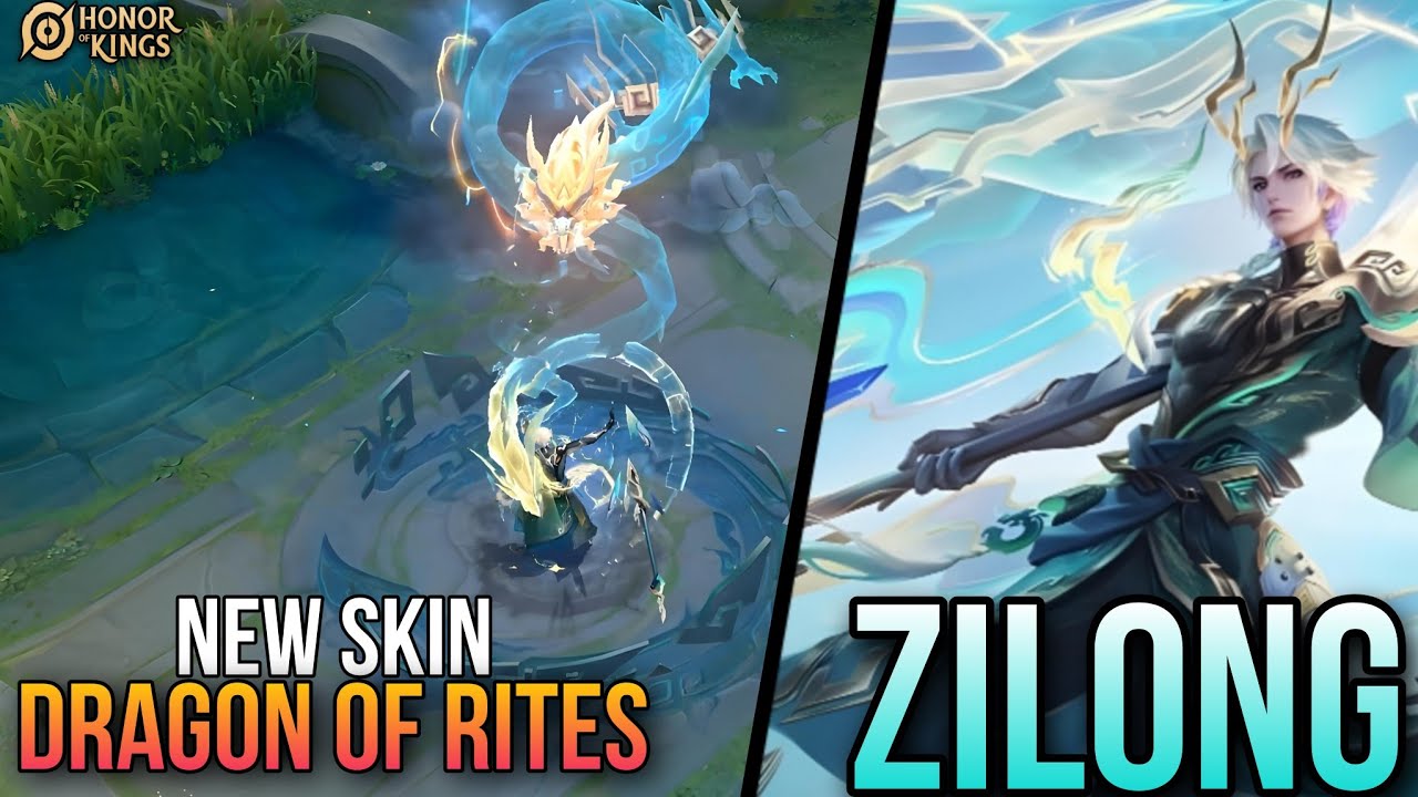 HOK: Zilong New "Year of the Dragon" Skin | Honor of Kings - YouTube