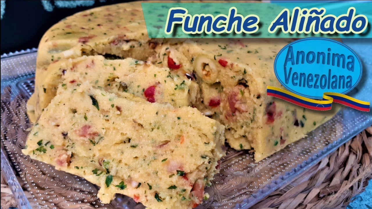Como hacer FUNCHE ALIÑADO VENEZOLANO - Receta fácil y rápida - YouTube