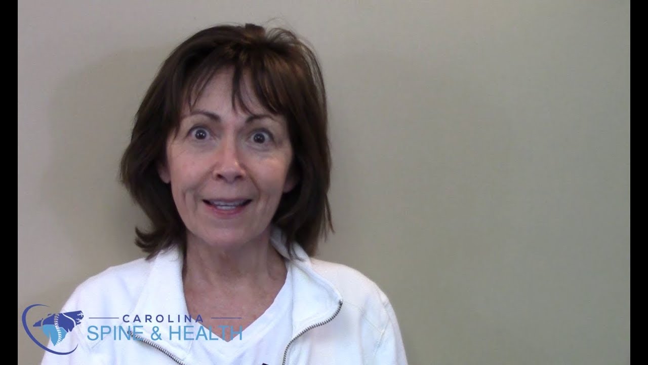Sciatica Patient Anna's Testimonial for Greenville & Spartanburg SC ...