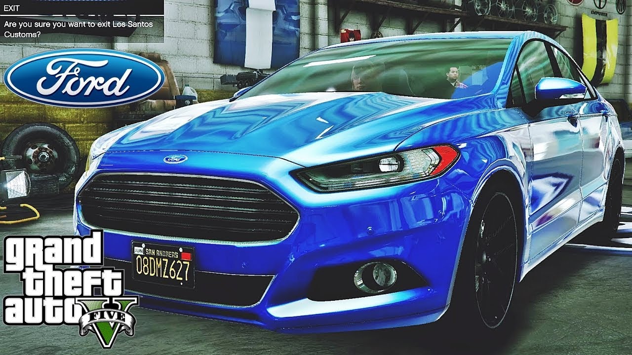 2017 Ford Mondeo Fusion Saloon MOD for GTA 5 Part #35 - YouTube
