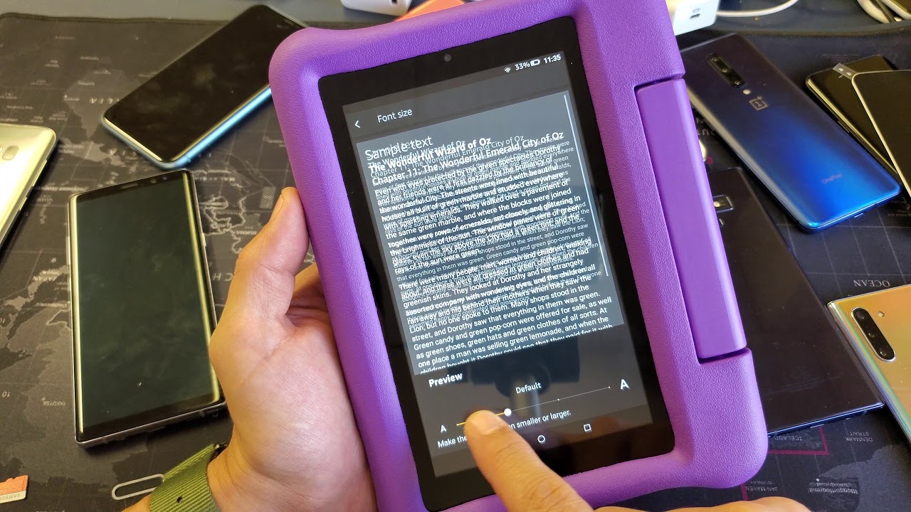How To Resize Font Text Size On Amazon Fire 7 Kids Edition Tablet YouTube how-to-resize-font-text-size-on-amazon-fire-7-kids-edition-tablet-youtube