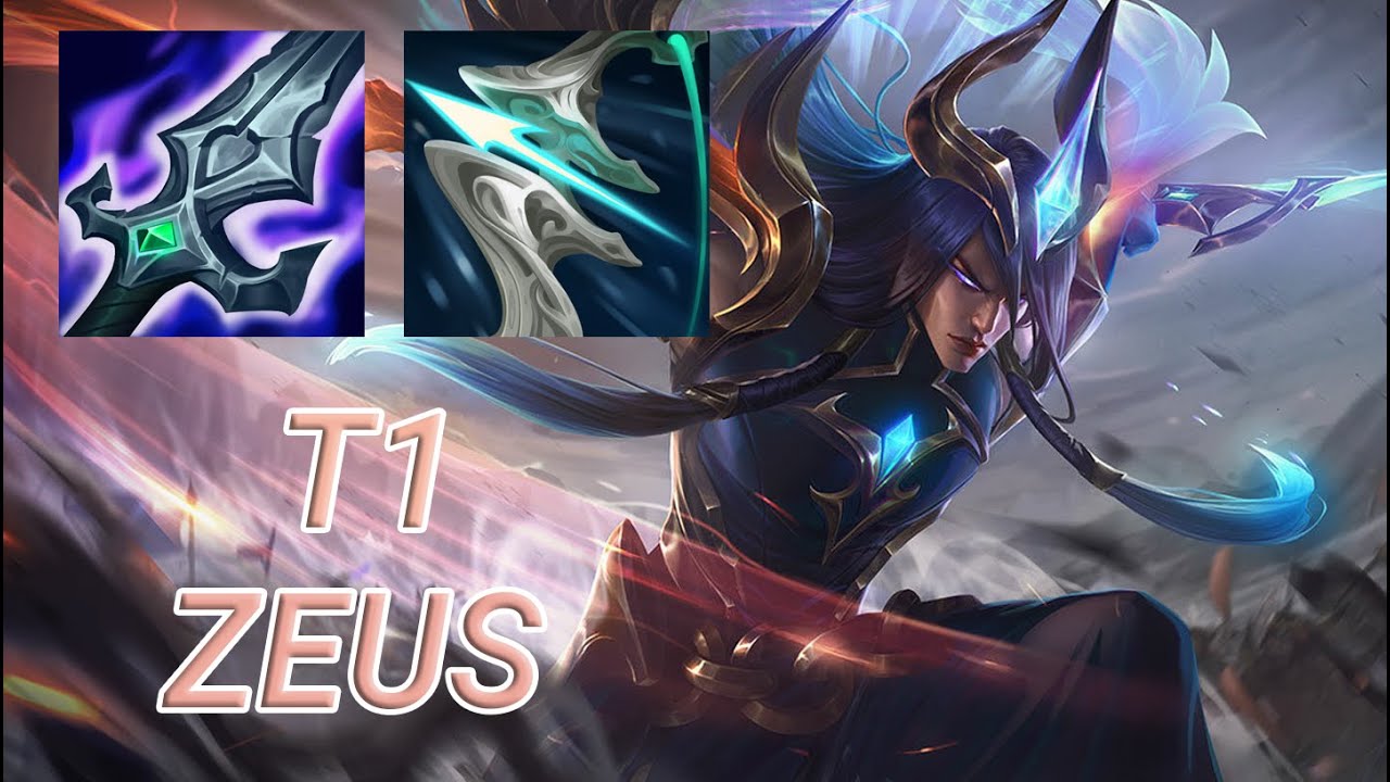 T1 Zeus Yone Top VS Gangplank | KR Challenger Patch 13.18 - YouTube