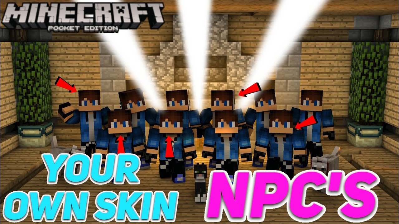 make your own NPC with custom skin - YouTube