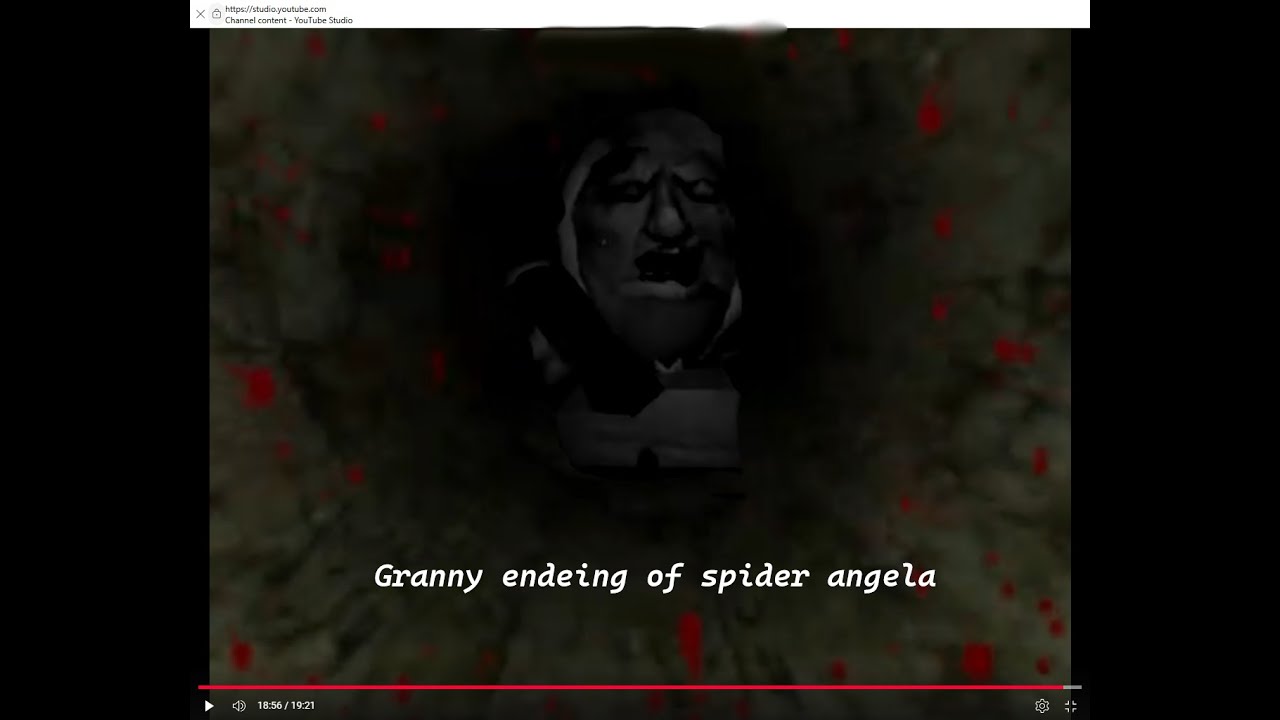 Гренни прохождение через выход паука анджелы. Granny the ending Angela ...
