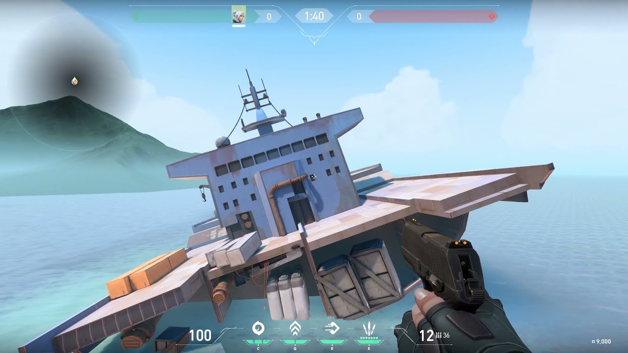 VALORANT BREEZE CASTLE AND HIDDEN PORTAL - YouTube