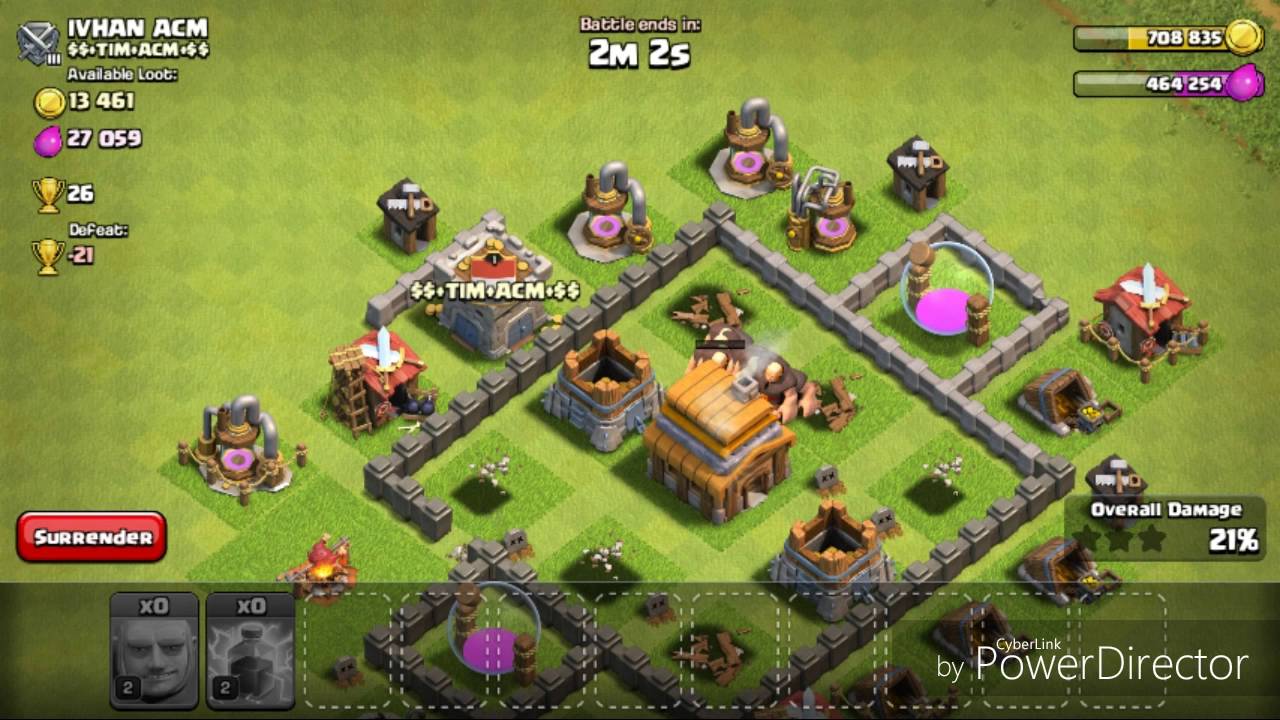 COC 105 BARB RAID AND 21 GIANT RAID - YouTube