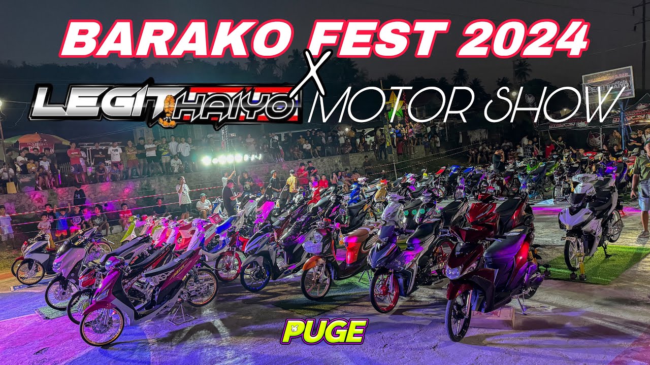 BARAKO FEST 2024 X LEGITHAIYO MOTOR SHOW - YouTube