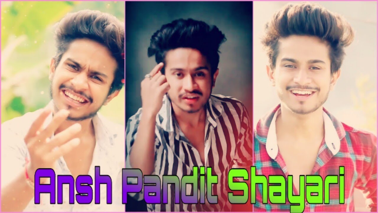 Ansh Pandit Tik Tok New Sad Shayari | Sad Shayari Videos | Love Shayari ...