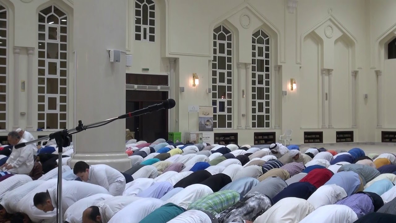 صلاة العشاء وتسليمتان من التراويح ليلة 5 رمضان 1439هجري Youtube