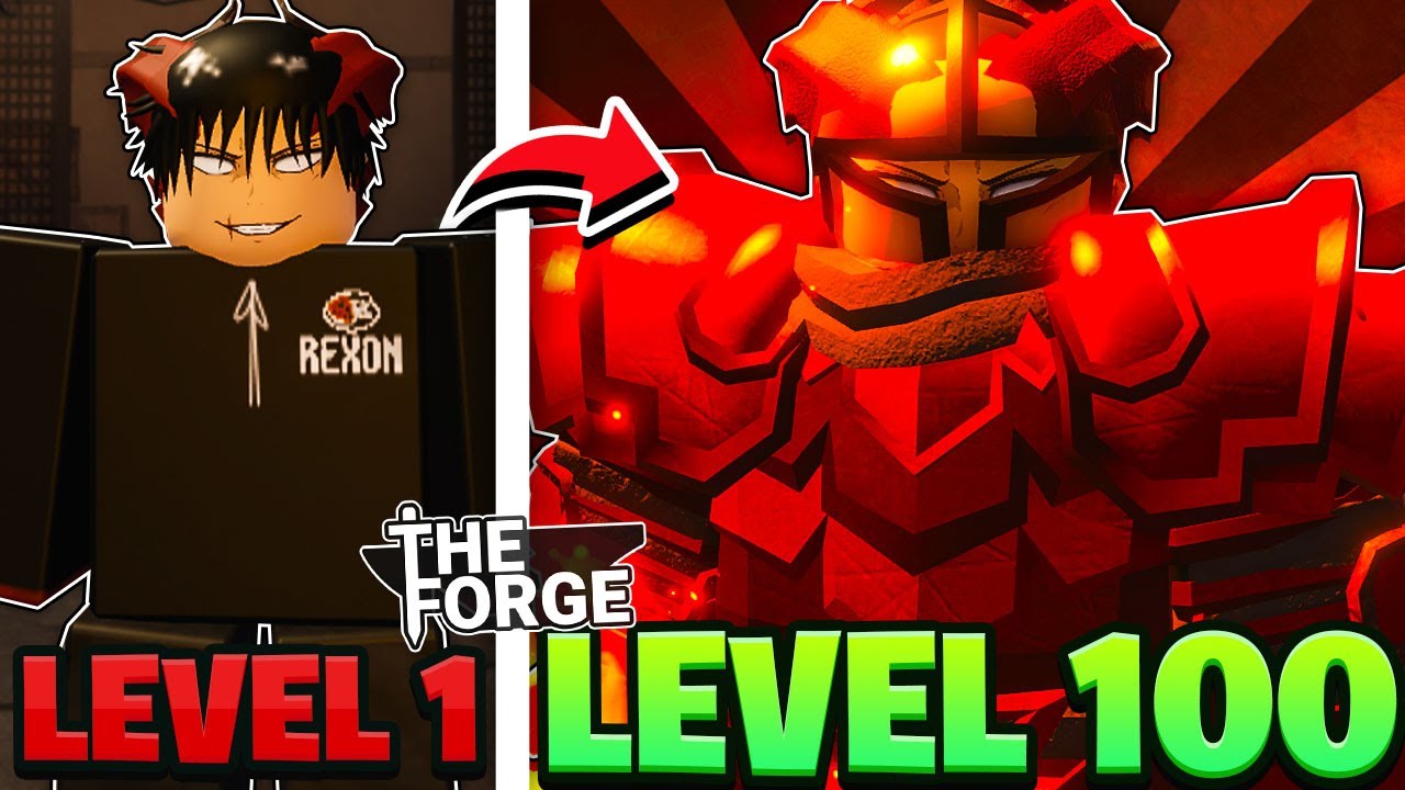 I Became The STRONGEST Player In The FORGE! (Roblox) - YouTube