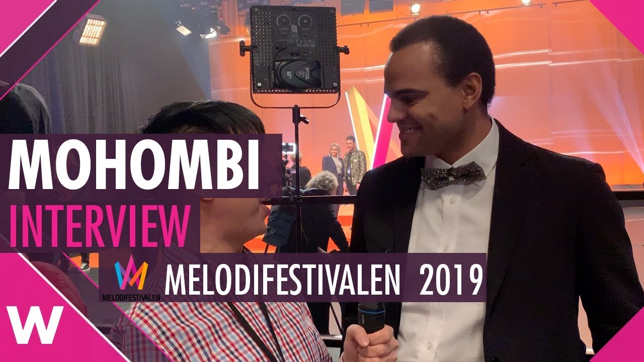 Mohombi "Hello" Interview @ Melodifestivalen 2019 | wiwibloggs - YouTube