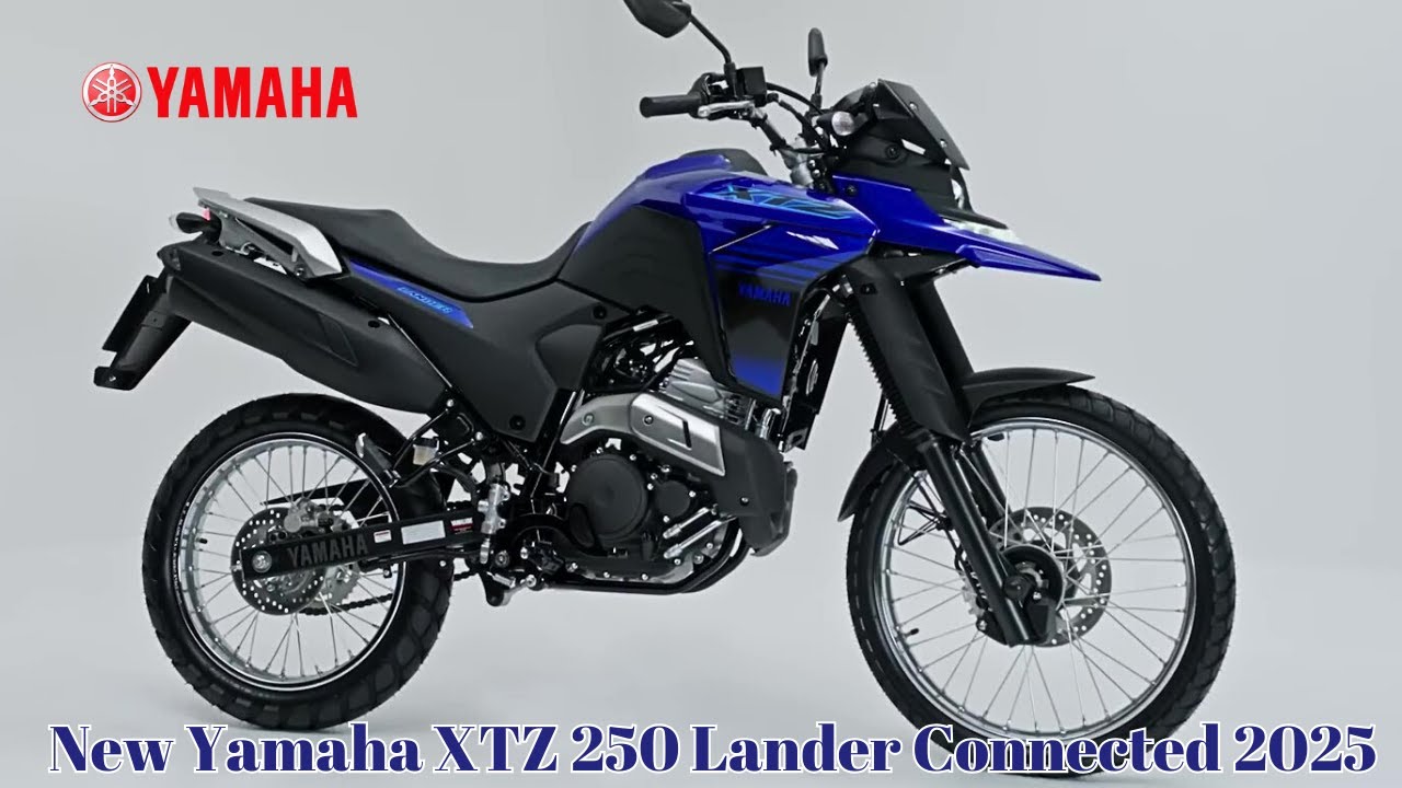 249 cc | 20.9 Hp | A Brand New Look | Yamaha XTZ 250 Lander Connected 2025 - YouTube