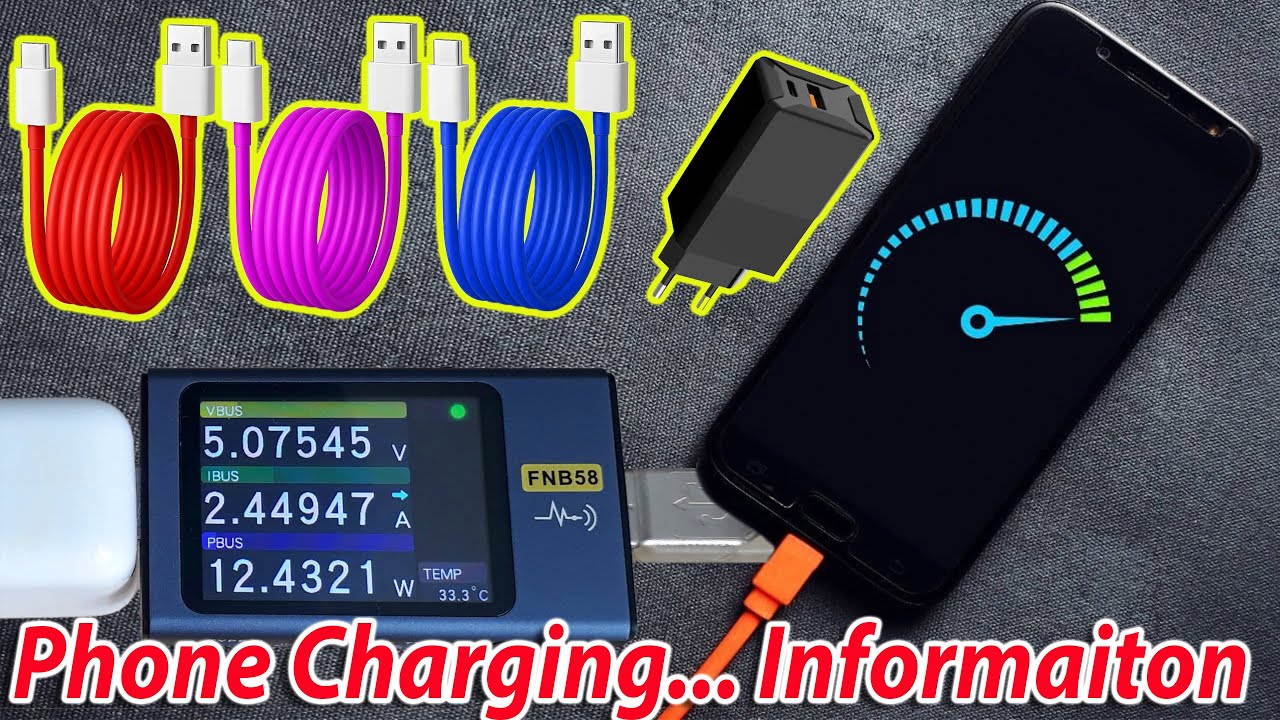 How to Check Charger & Cable Quality | Charging Speed, Quick Charge, PD ...