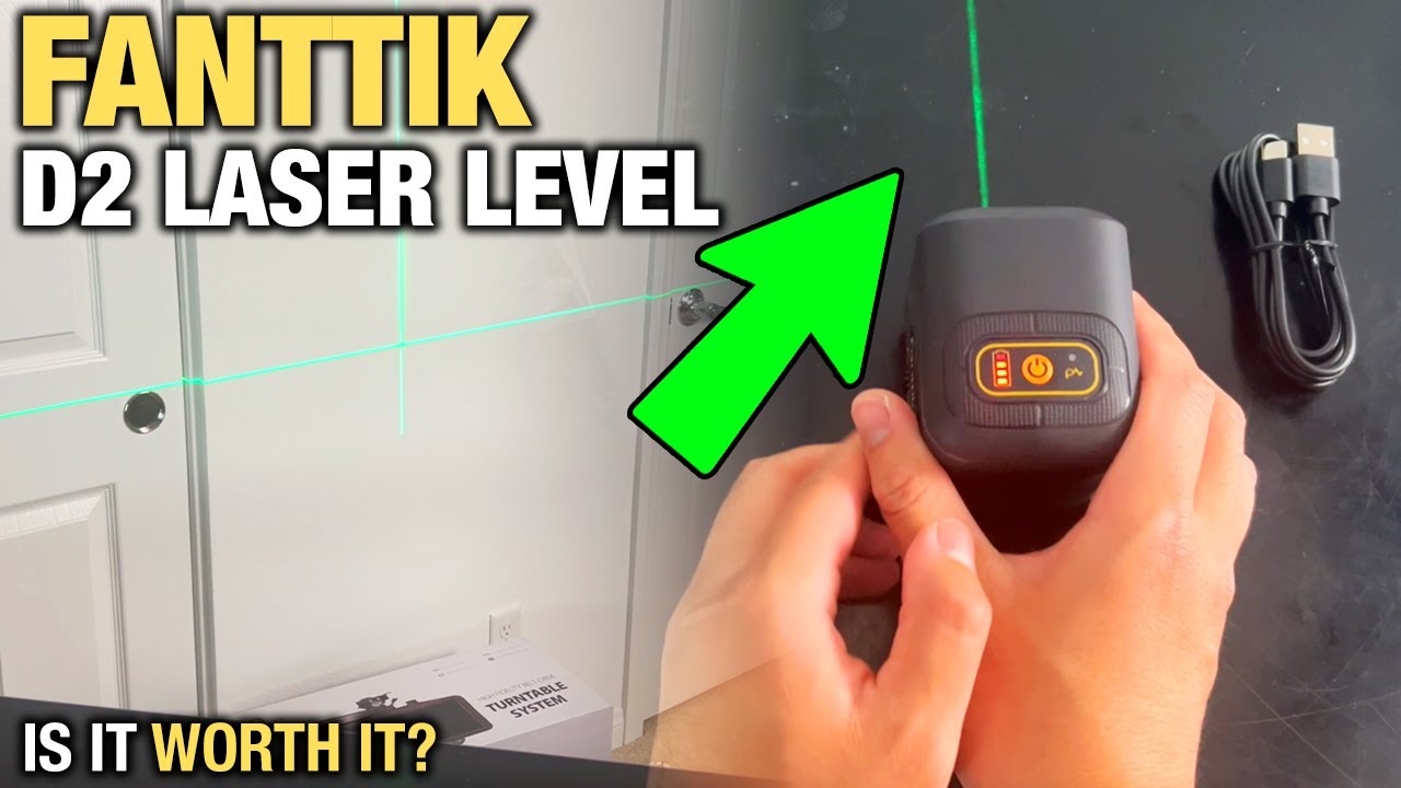 I Tried the Fanttik D2 Laser Level From Amazon (Review) - YouTube