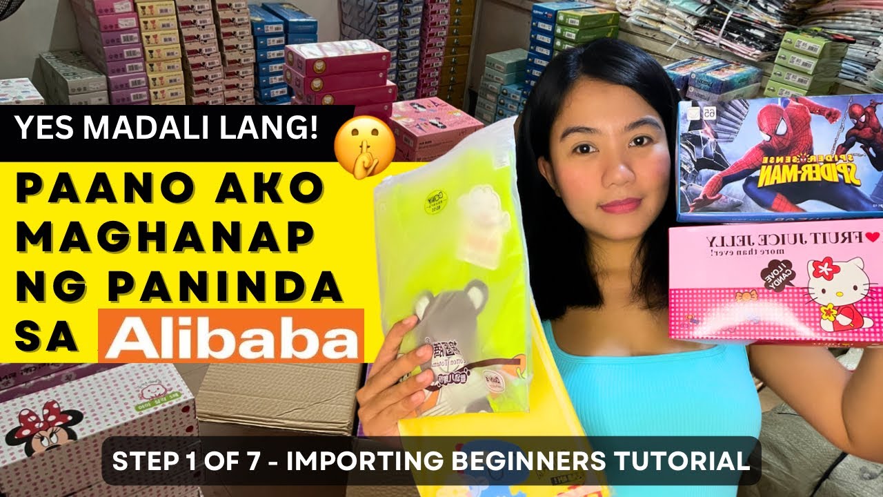 Paano maghanap ng products sa Alibaba? Step 1 of 7 - Ultimate Guide Importing Beginners Tutorial ...