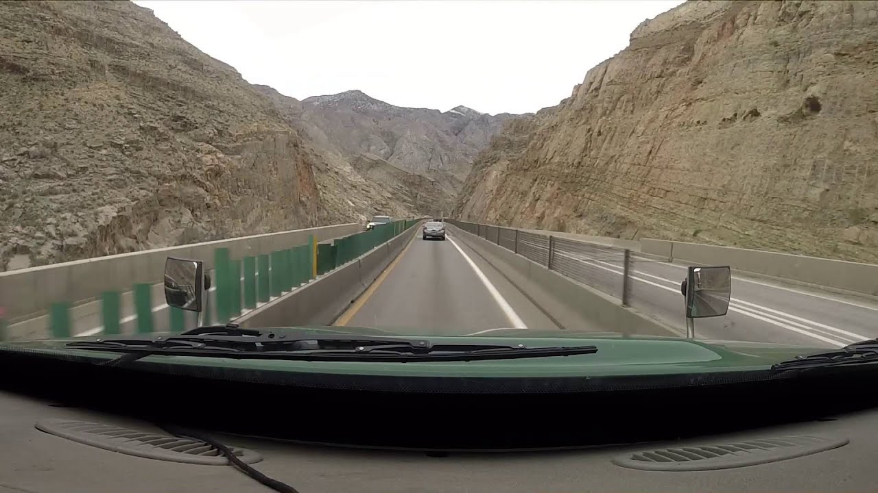 Virgin river canyon I-15 Arizona - YouTube