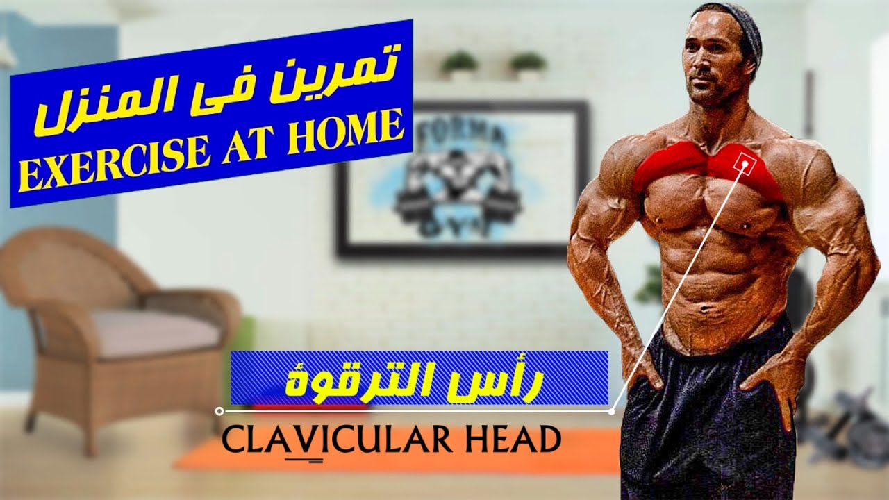تمارين عضلة رأس الترقوة في المنزل Exercise Clavicular head muscle At ...