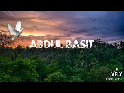 Abdul basit name status - YouTube