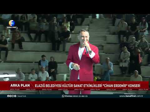 Canlı Yayın Elazığ Belediyesi Kültür Sanat Etkinlikleri Cihan Erdemir Konseri 19 07 2026