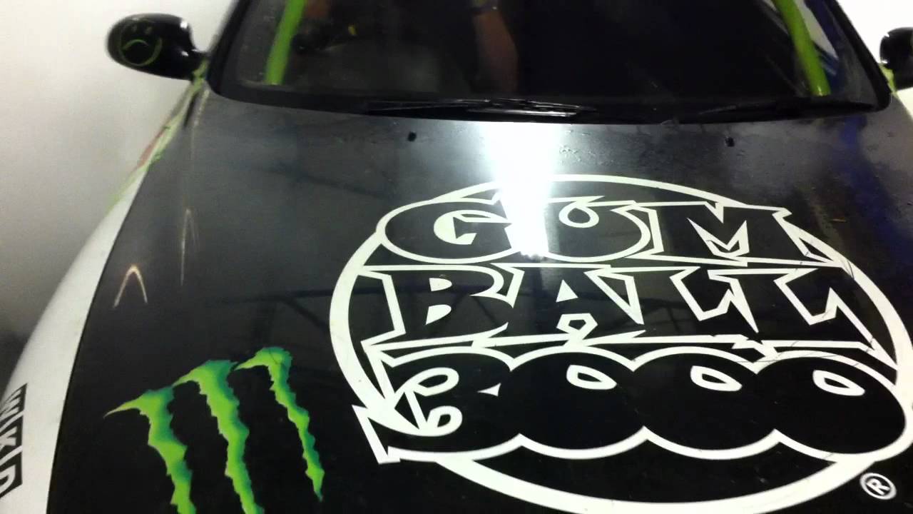Monster Energy / Garage-D Indoor Burn out ! - YouTube