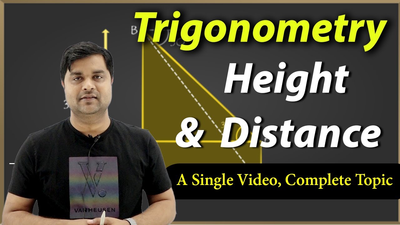 Trigonometry, Height & Distance | Maths | Sandeep Tiwari Official ...