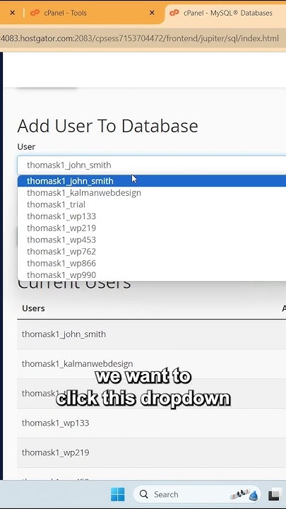 How to Add Database Users in Your Host | HostGator, Bluehost, Hostinger, GoDaddy - YouTube