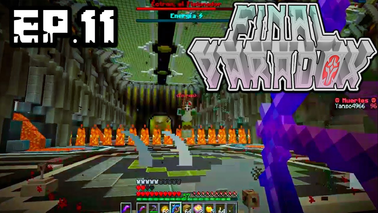 Ectron,el primer boss!! Minecraft Final Paradox Ep.11 - YouTube