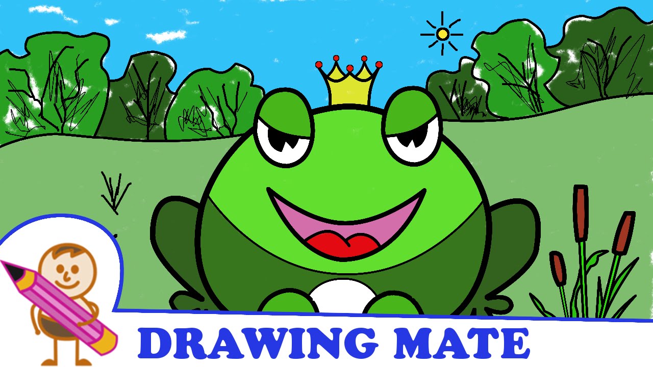 Frog coloring pages for kids ♥ Zaba kolorowanki malowanki dla dzieci ...