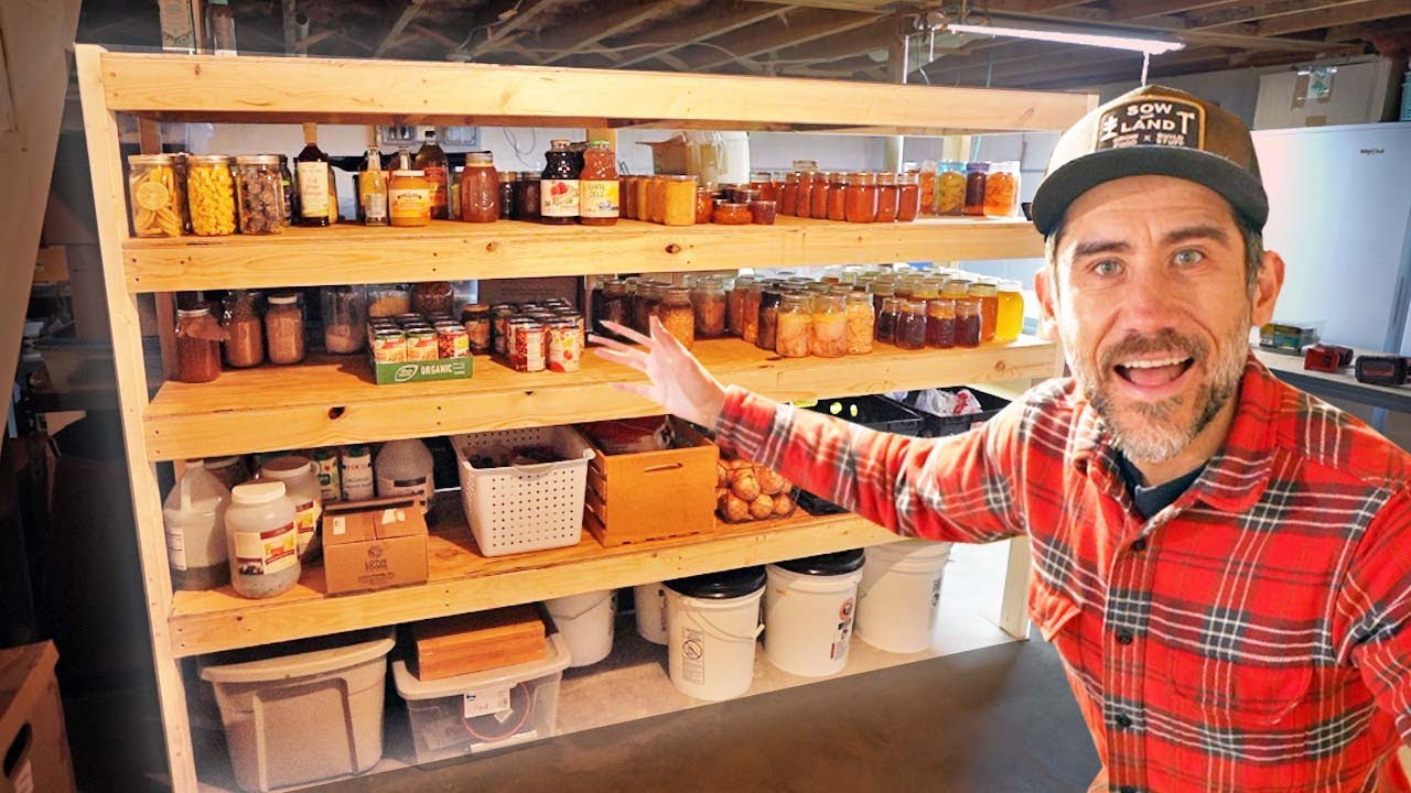 Building a Grocery store in our Basement - YouTube