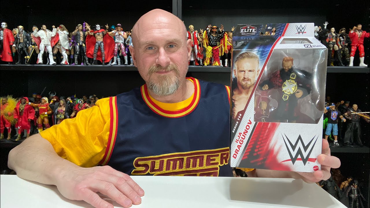 Mattel WWE Elite Series 114 Ilja Dragunov Wrestling Figure Unboxing ...