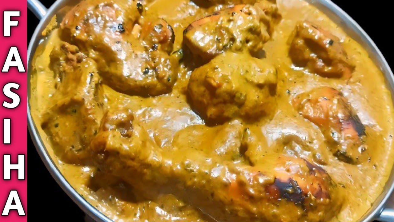 Chicken Barra With Delicious Creamy Gravy By Cooking With Fasiha Rizwan ...