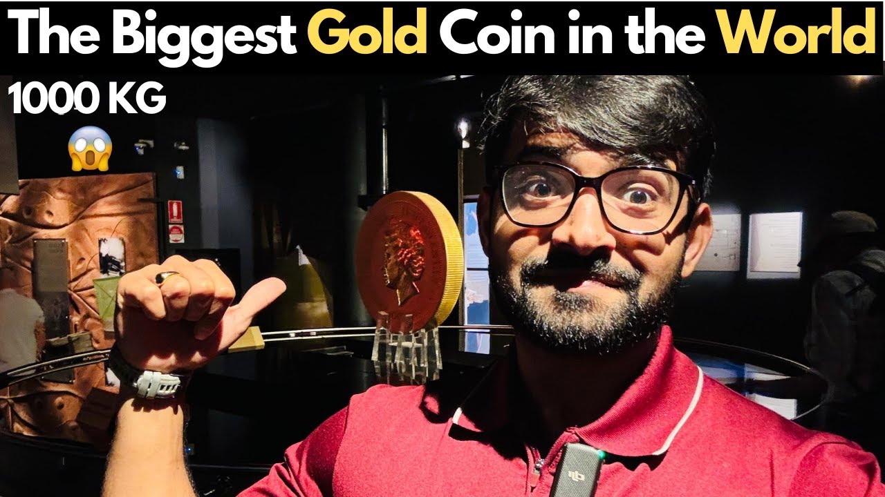 Perth Mint Tour : The Biggest Gold Coin in the World - YouTube