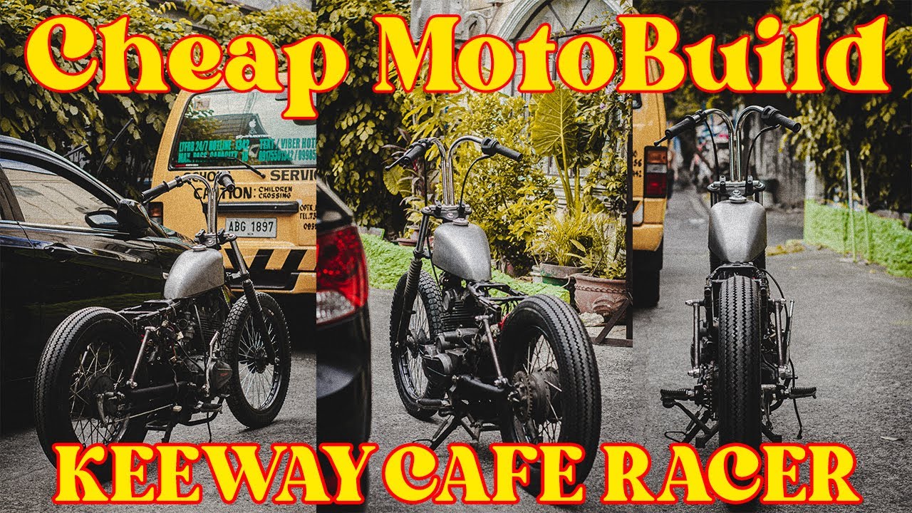 BUDGET MEAL KEEWAY CAFE RACER CR 152 BUILD SERIES - PART 4 - #caferacer ...