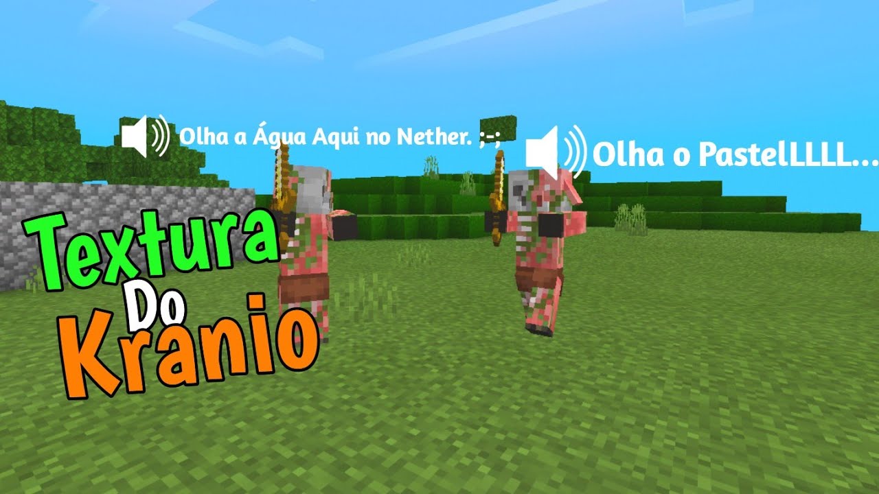Textura Do Kranio Atualizada Para Minecrft BedRock 1.17.2! Textura Com ...